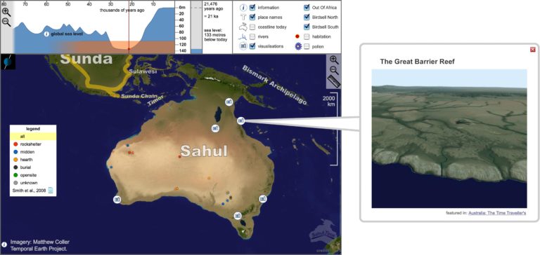 Project origins: “Sahul Time” – Temporal Earth